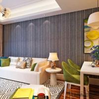 China Stripes Hot Selling Good design Best Prices Home Decor Plant Fiber Particle Wallpaper for sale