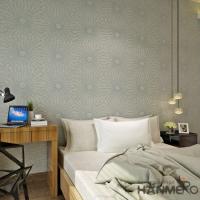 China Fiber Particle Interior Wallpaper Wall Decoration Living Room Plant for sale