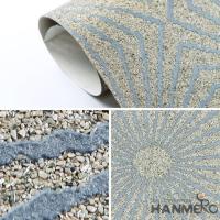 China Fiber Particle Interior Wallpaper Wall Decoration Living Room Plant for sale