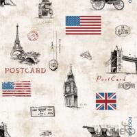 China Non Woven Paper Unisex Kids Wallpaper , 0.53*10M Modern Kids Wallcovering for sale
