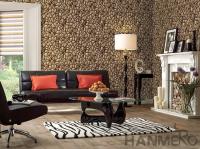 China 3D Stone Textured PVC Korea Design Wallpaper 1.06M for Home Office Decoration for sale