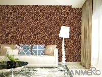 China 3D Stone Textured PVC Korea Design Wallpaper 1.06M for Home Office Decoration for sale