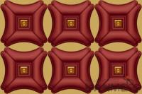 China Golden Color Decorative 3D Home Wallpaper , PVC Wallpaper For House Interior for sale