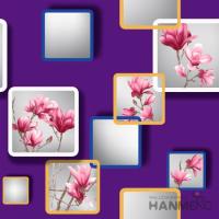 China European Modern 3D Home Wallpaper For Bedroom Walls SGS CE Certificate for sale