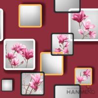 China European Modern 3D Home Wallpaper For Bedroom Walls SGS CE Certificate for sale