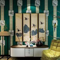 China Study Room Decorative Wallcovering Chinese Factory Nature Suede Wallpaper 0.53*10M for sale