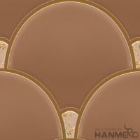 China Household Wallcovering Supplier Beige Color Suede Wallpaper Best Prices in 0.53*10M/Roll for sale