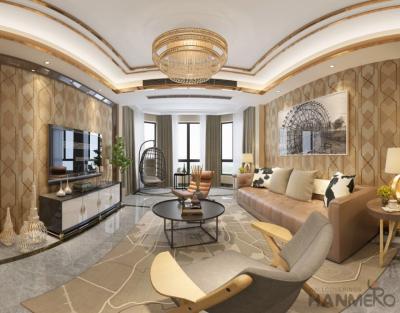 China Top Quality Living Room 0.53*10M Suede Wallpaper Wall Decoration Wholesaler Best Prices for sale