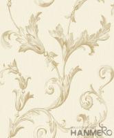 China Eco-friendly Vinyl-coated PVC Wallcovering Bathroom Decor 0.53*10M Wallpaper Classic for sale