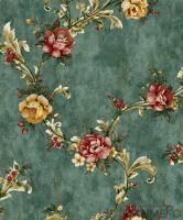 China Strippable Room Decorating Wallpaper Floral Design PVC Wallcovering Professional Supplier for sale