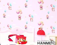 China Chinese Wallcovering Wholesaler Cartoon Design PVC Wallpaper Kids Bedroom Decor for sale
