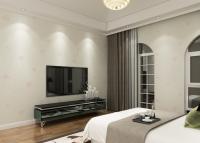 China Bedroom Wall Paper / Rustic Floral Wallpaper With PVC Materials , 1.5kg Weight for sale