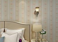 China White Living Room Wallpaper / Modern Home Furnishing Wallpaper , Rustic Floral for sale