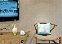China PVC Wall Coverings Victorian Damask Wallpaper with Tear - resistant , ISO certification for sale