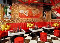 China Waterproof Luxury Decor Wallpaper with Gold Foil Material , CE ISO Certificate for sale