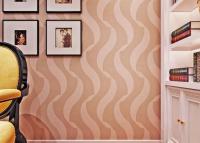 China Bedroom Luxury Non Woven Wallcovering For Home Decoration , Foam Surface Treatment for sale