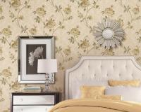 China Newest Fancy Floral Design Wallcovering 1.06M Korea Wallpaper Hotel Wall Decor Hot Selling for sale