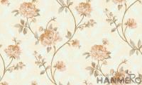 China Newest Fancy Floral Design Wallcovering 1.06M Korea Wallpaper Hotel Wall Decor Hot Selling for sale