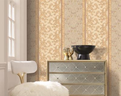China 1.06M PVC Classic Modern Wallpaper Fresh Hot Selling Wallcovering Factory Sell Directly for sale