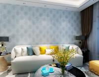 China Korean Style Living Room Wallpaper , Interior Decorating Wallpaper 1.06*10m for sale