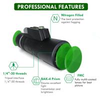 China 10x42 Cell Phone Camera Telescope Monocular HD Dual Focus Compass for sale