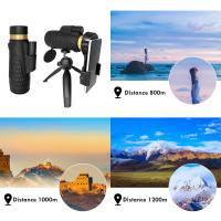 China Smartphone 12x50 Fixed Focus Russian Monocular Telescope For Hunting for sale