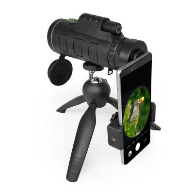 China High Power 40x60 Phone Lens Telescope Monocular With Tripod for sale