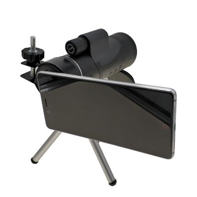 China 12X50Mobile PhoneMonocular Telescope With Tripod Smartphone Clip for sale