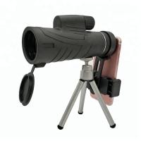 China Prism Bak4 Cell Phone Monocular Telescope 12x50 Long Range High Power for sale