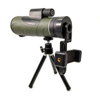 China Bird Watching 12x50 Monocular Cell Phone Mount With Quick Smartphone Holder for sale