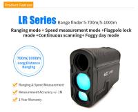 China 6x25 1000m Golf Distance Laser Rangefinder For Shooting for sale
