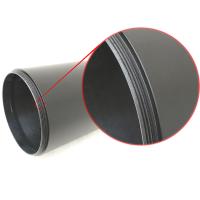 China Matte Black Tripod Stand , Aluminum Alloy 56mm Rifle Scope Sunshade for sale