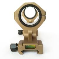 China 20mm Rail Dual Ring One Piece Scope Mount With Spirit Level for sale