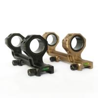 China 20mm Rail Dual Ring One Piece Scope Mount With Spirit Level for sale