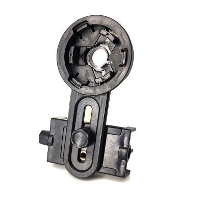 China Compatible PVC Smartphone Spotting Scope Adapter , Cell Phone Holder For Spotting Scope for sale