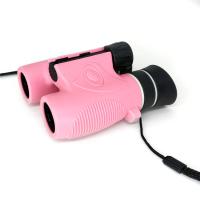 China Optical Bak4 Prism Kids Binoculars , 6x21 Shockproof Childrens Pink Binoculars for sale