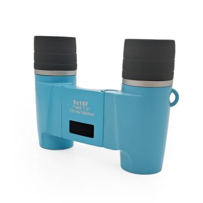 China Bird Watching 6x18 Kids Binoculars , Toddler Boy Binoculars 131m 393ft for sale