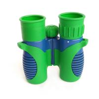 China FMC Green Mini Children's Binoculars For Bird Watching Learning for sale