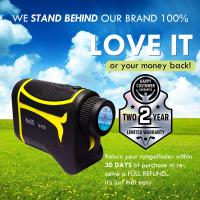China 6X Rechargeable Laser Rangefinder 1000m With Pinsensor for sale