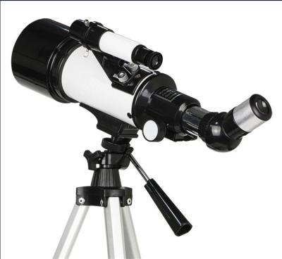 China Travel FMC Lens 16-40x70 Beginners Refractor Telescope With Carry Bag Tripod for sale