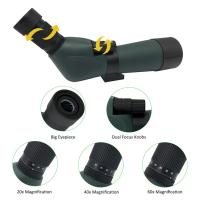 China 20-60X60 Long Distance Spotting Telescope ED Glasses Fully Multi Coated for sale