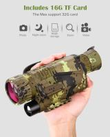 China 5x8 Optics Night Vision Monocular Telescope Rechargeable Power Saving for sale