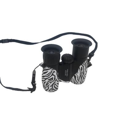 China Zebra Children 8x21 Shockproof Binoculars 6X21 10X22 Telescope For Children for sale