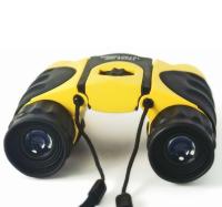 China Yellow Black 10x26 10x25 BAK4 Roof Prism Folding Kids Binoculars for sale