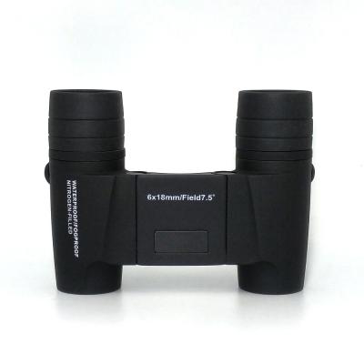 China Mini Binoculars 6x18 Compact Folding Telescope With Waterproof for sale