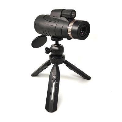 China HD 12x50 High Power Monocular With Tripod Mount for sale