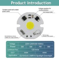 China Full Specturm Smart LED Module No Need Driver 7w 9w Intelligent Ic Cob Led Light for sale