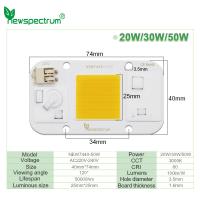 China Warm White Light 50 Watt Cob Led Chip Energy Saving Design Superior Waterproof for sale
