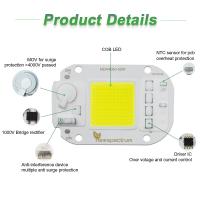 China Size 60mm COB LED Module 220V 1000K For Curing Plant Grow Lamp Chip for sale
