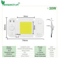 China Driverless AC COB Led Chip 50w Size 40mm For DIY Floodlight Grow Light for sale